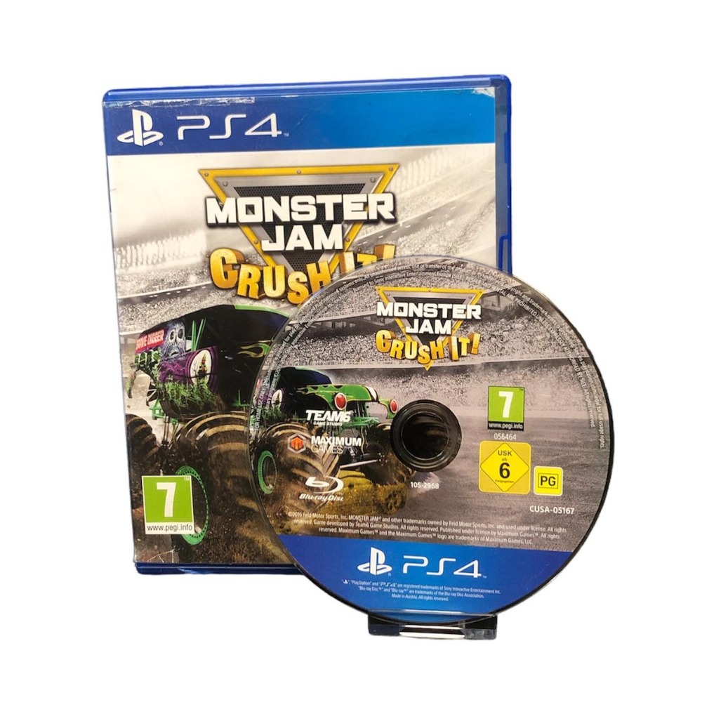 Pre-owned Monster Jam: Crush It - PS4 Game - Own4Less